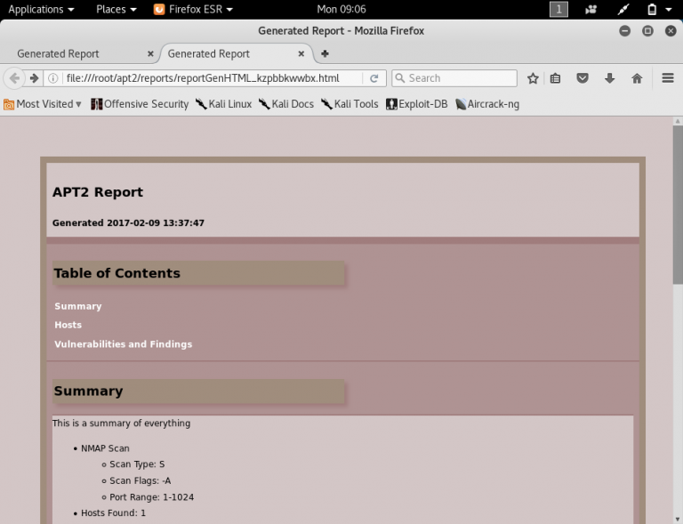Automated Penetration Testing Toolkit Apt2 • Penetrationstest